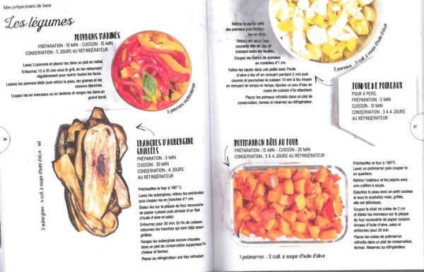 Batch Cooking : 1 semaine de menus ! Simplement Organisée